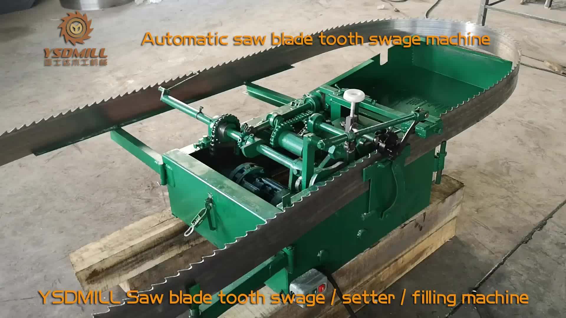 Automatic Cnc Band Saw Blade Tooth Swage Machine - Buy Automatic Saw ...