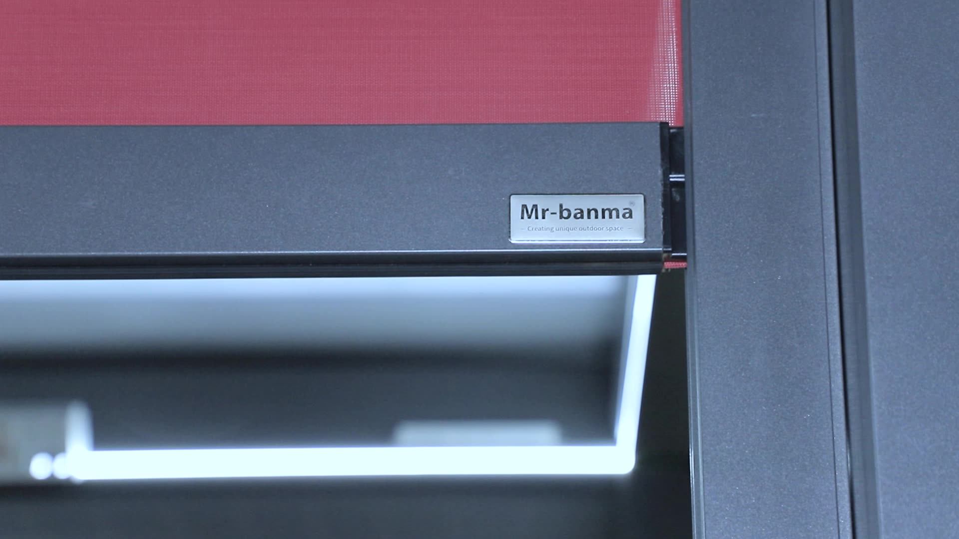 2024 Most Popular Large Size Motorized Side Channel Electric Roll Up ...