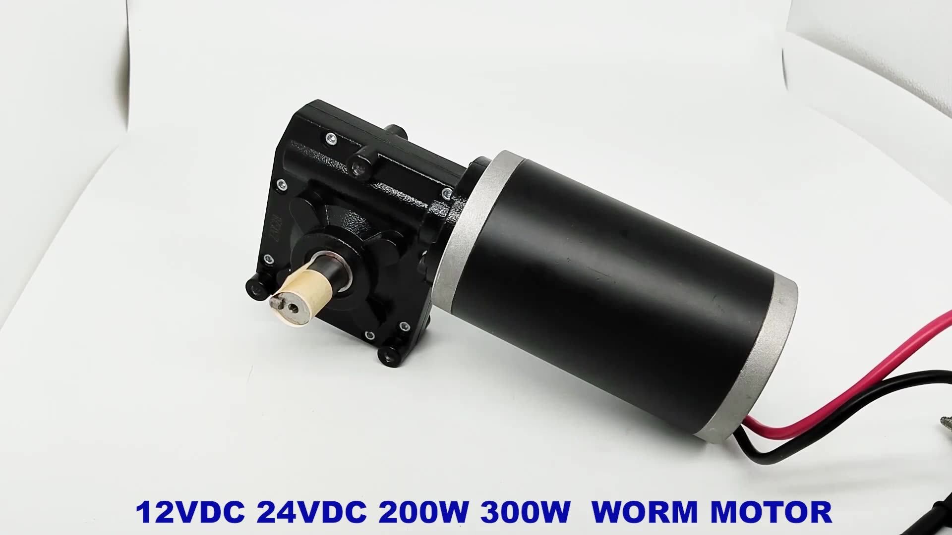 12v Dc Motor 90 Degree Gearbox 12v 24v 500 Watt 110rpm Dc Worm Gear ...