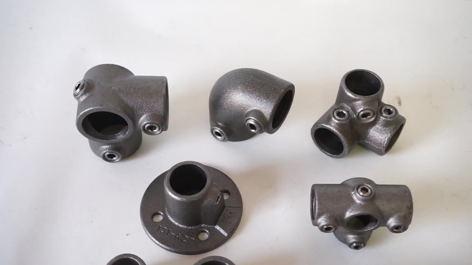 Key Clamp Fittings - Pipe Clamp Handrail System,Railing Connector Key ...