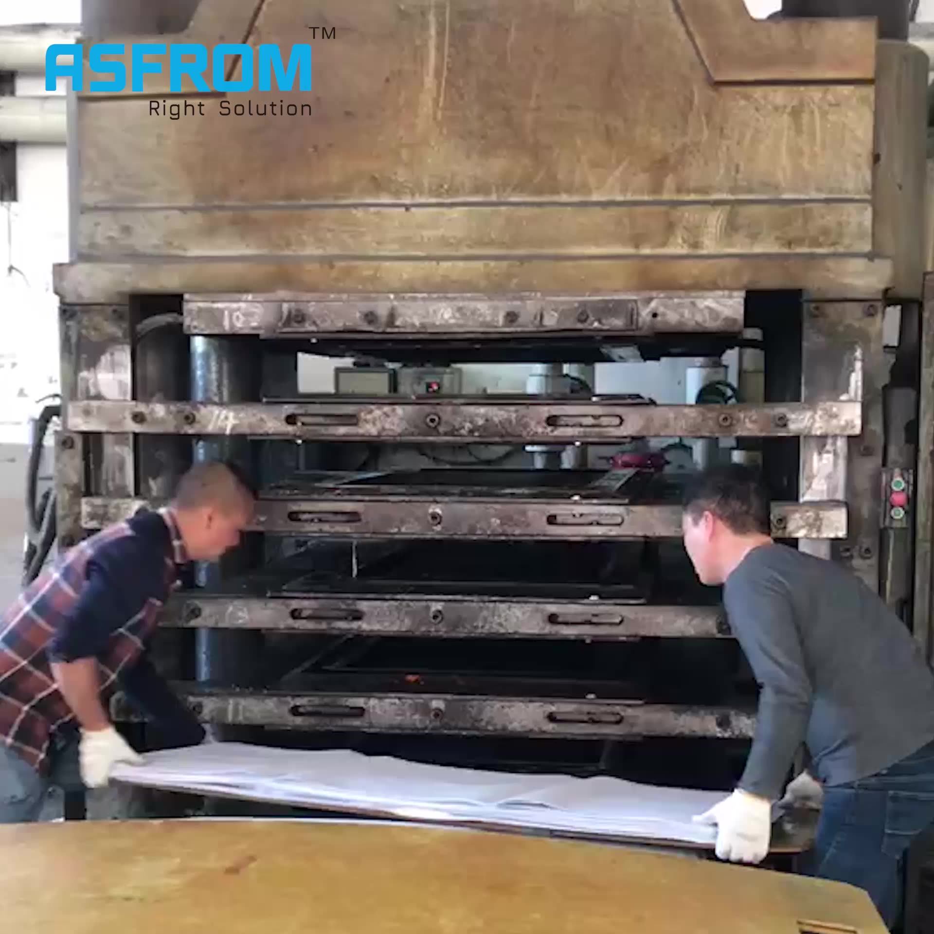 Asfrom Eva Foaming Hydraulic Press Machine For Eva Sheet - Buy Press ...