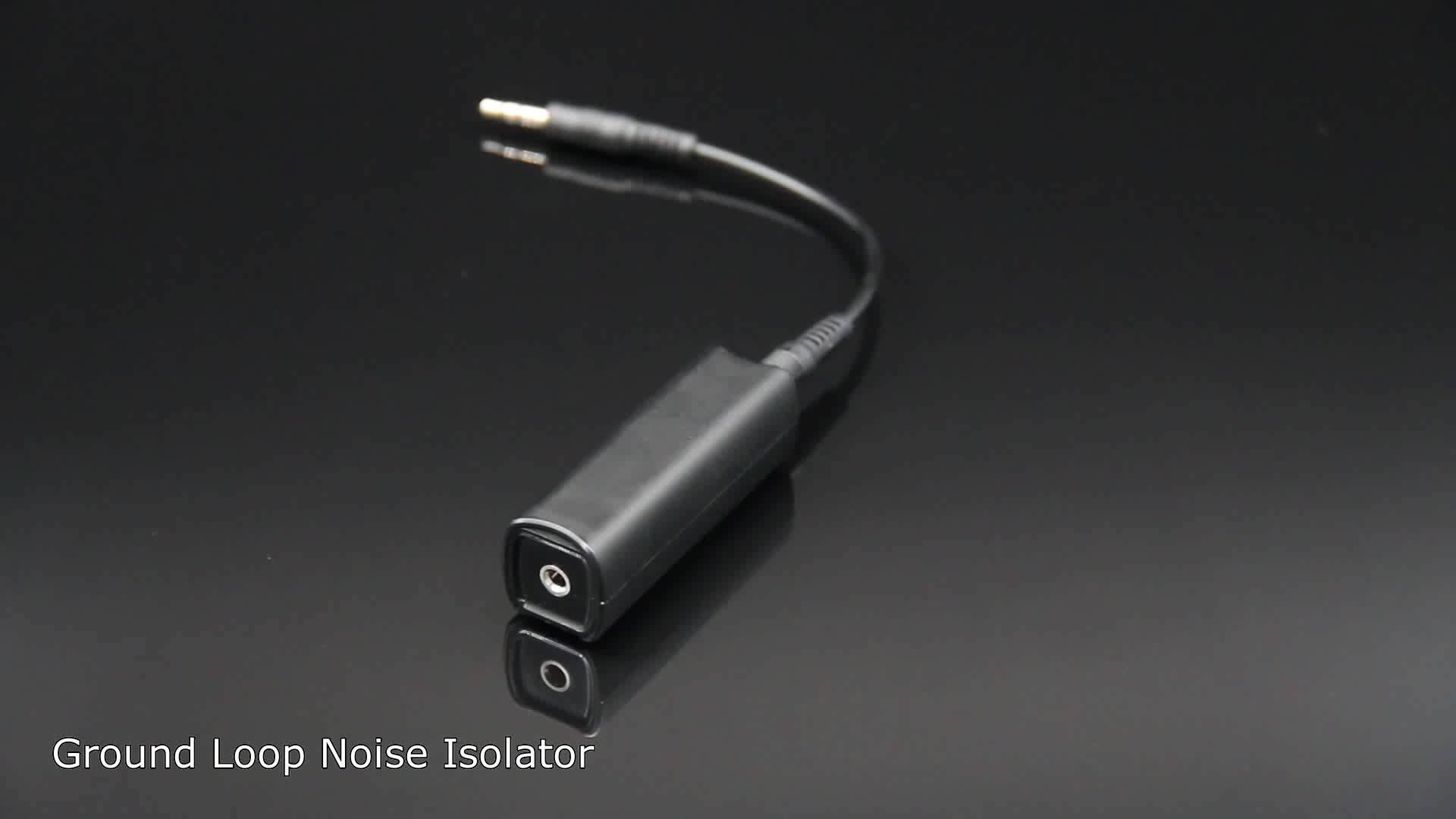 3.5mm Audio Ground Loop Noise Isolator Filter For Car Audio And Home ...