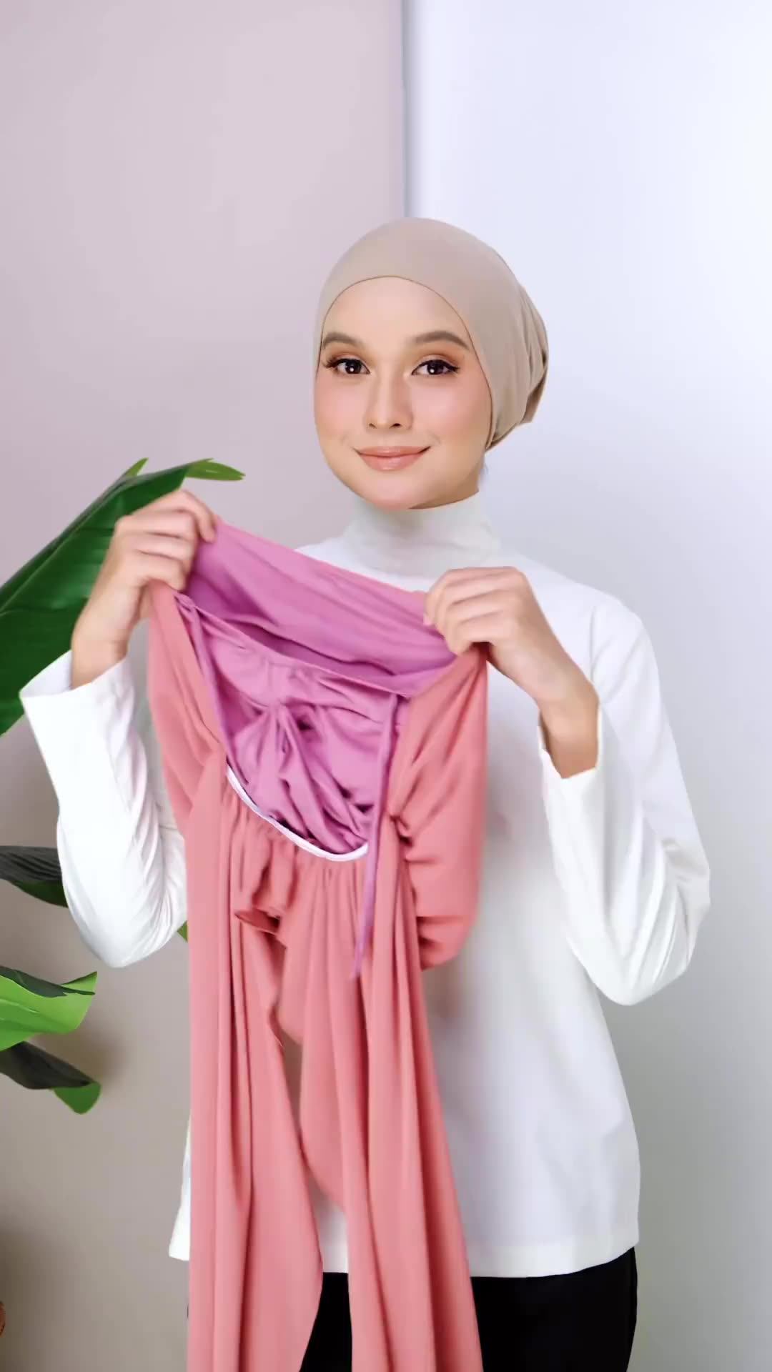 Custom Semi Instant Turban Muslim Inner Attached With Turban For Women ...