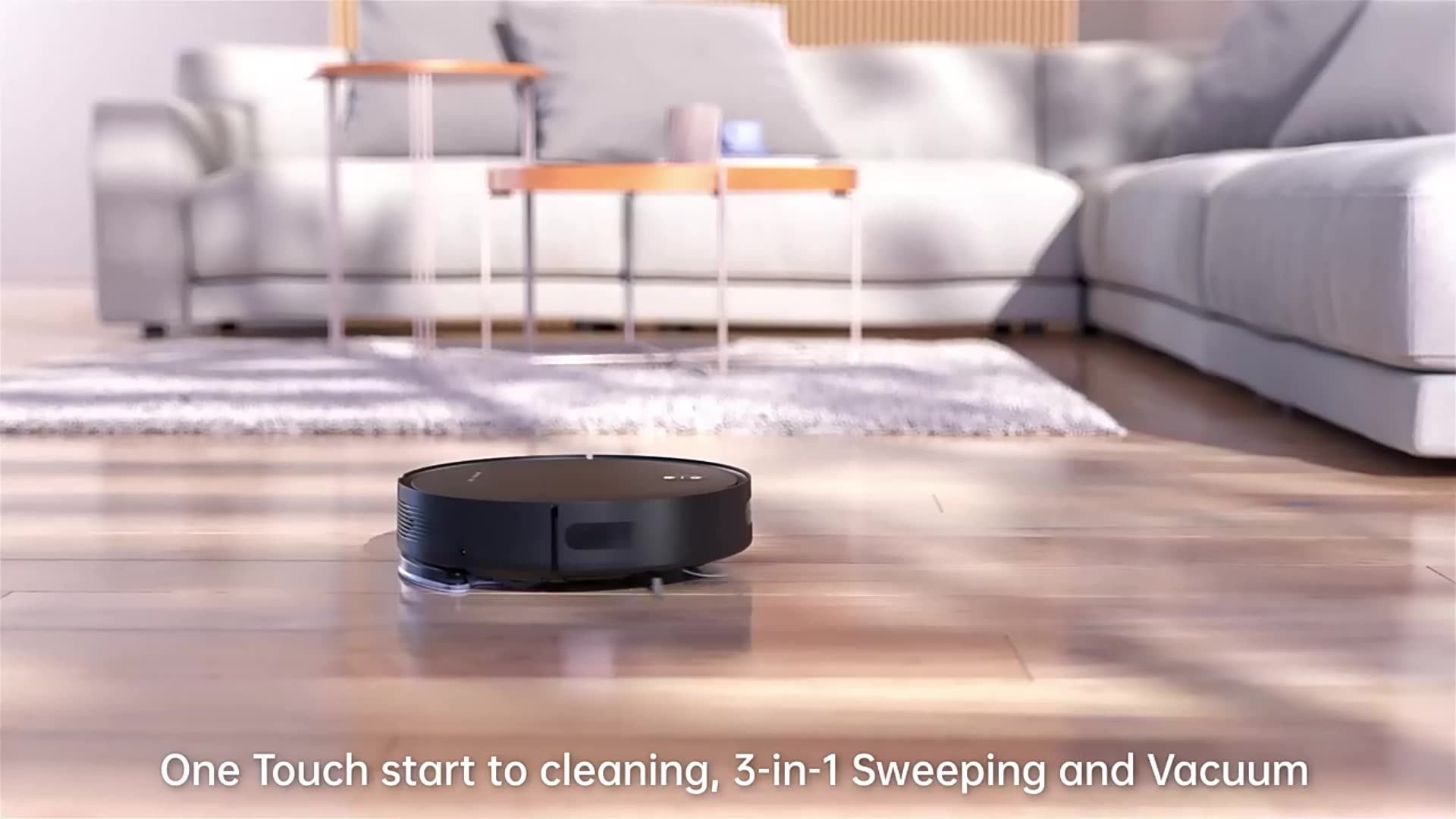 Jk-f4 Rechargeable 3 In 1 Pilisos Wet Dry App Control Sweeping Robot ...