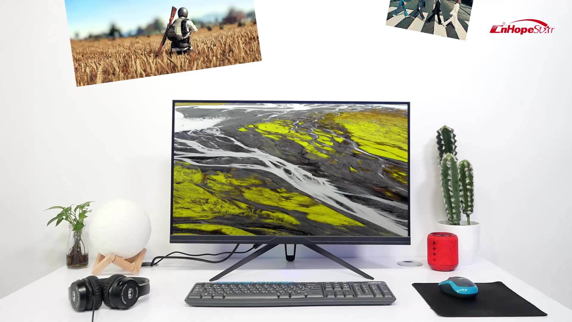 27inch Curved Screen Ips Panel 144hz 2k 4k Display 27inch Led Lcd ...