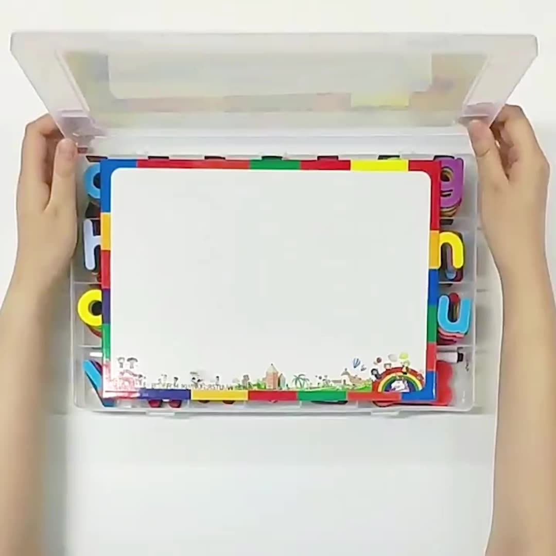 Magnetic Alphabet English Letters Learning Stickers Toys For Children ...