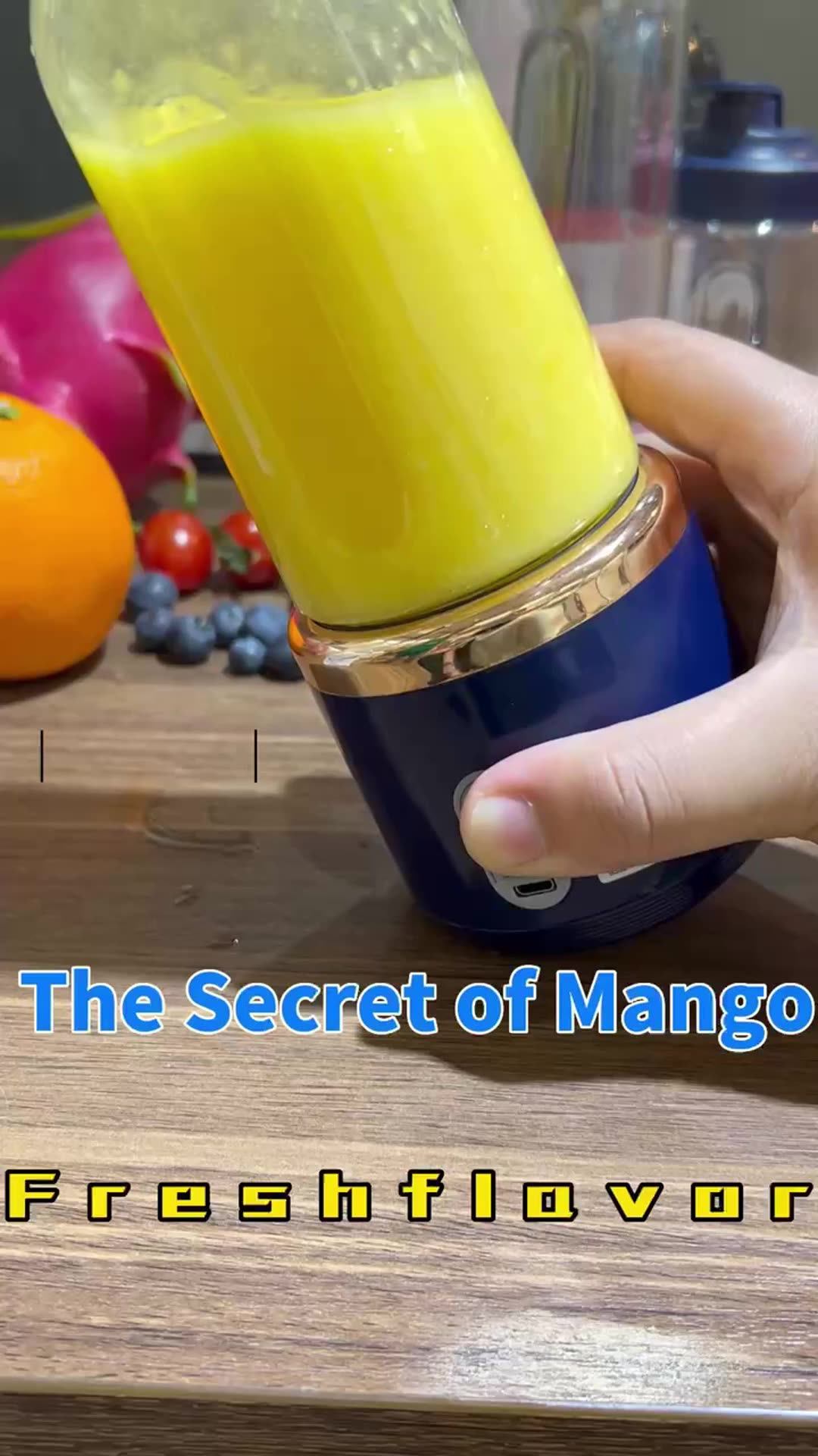 2023 New Juicer Portable Rechargeable Small Juice Cup Student Home ...