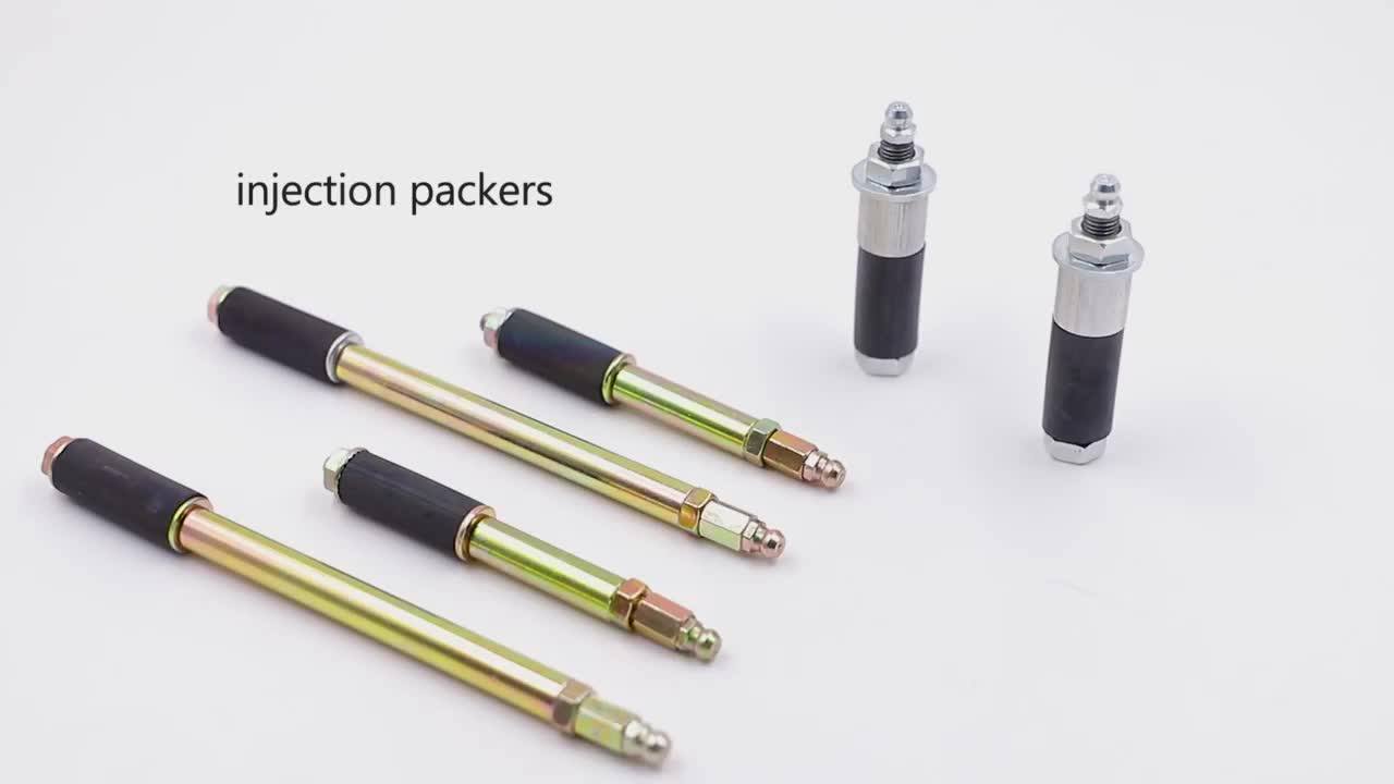 Injection Grouting Packers Steel High Pressure Aluminum 10*60mm 10 ...