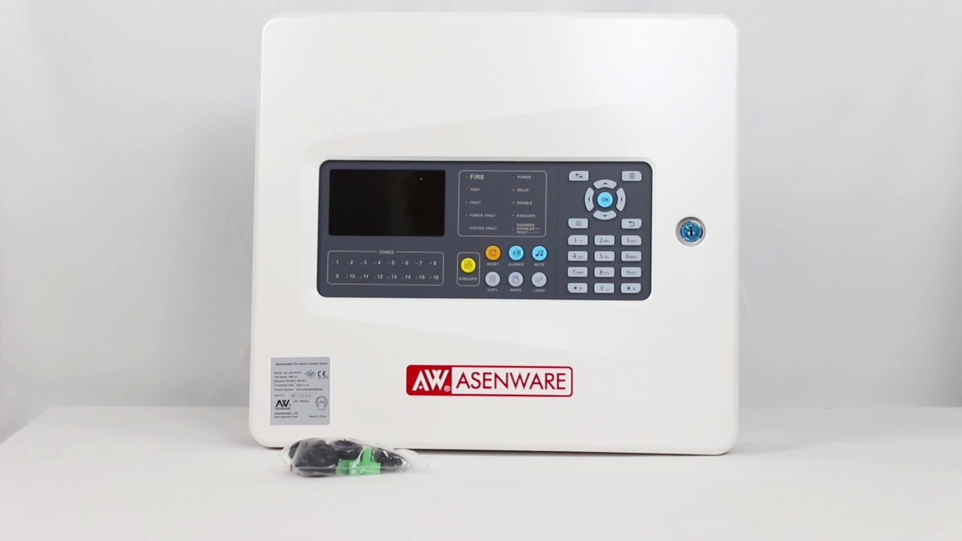 Lpcb Approved Addressable Fire Detection And Alarm System Asenware ...