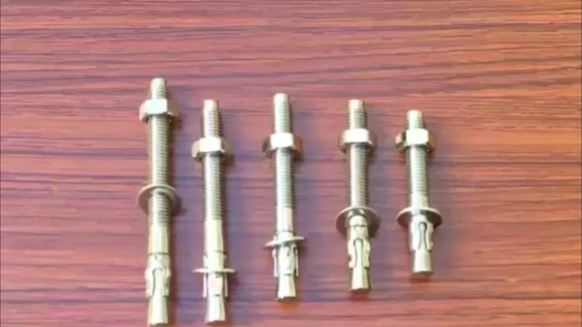 M3-m25 Stainless Steel Wedge Anchor Bolt - Buy Wedge Anchor,Stainless ...