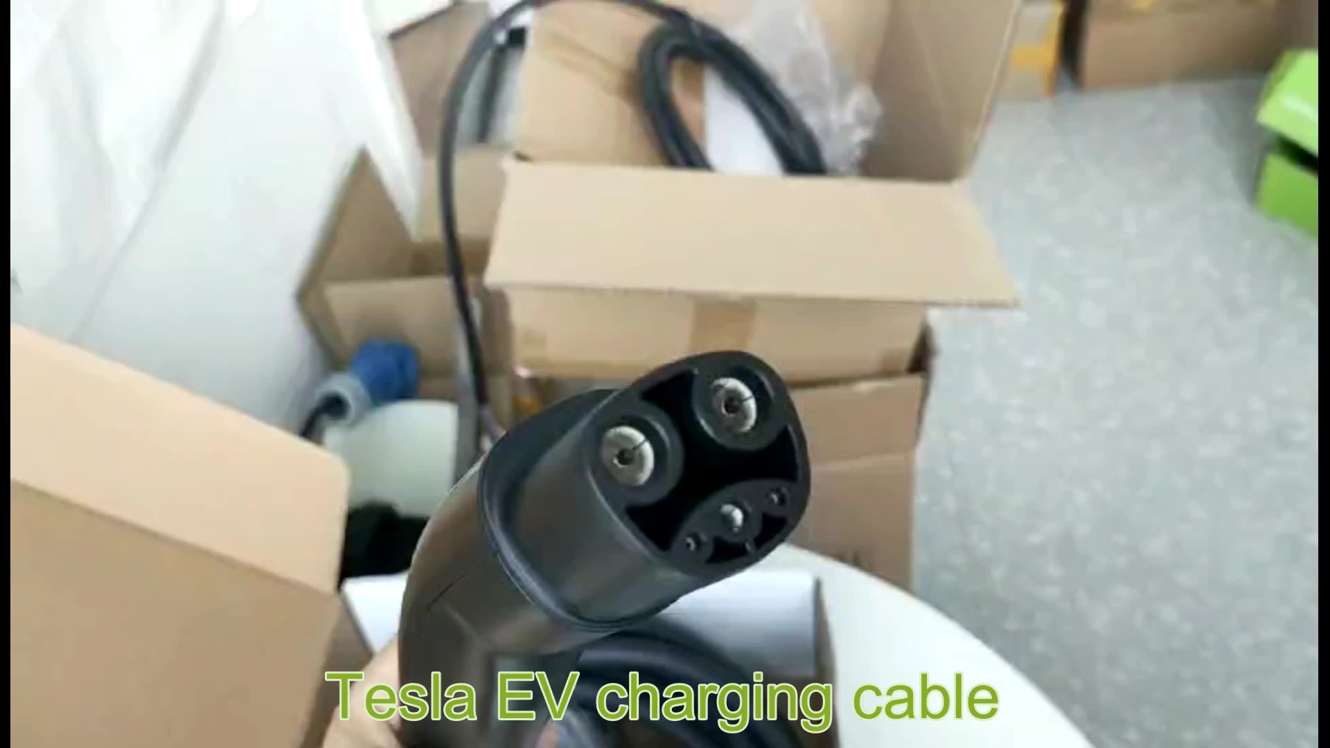 40a Ev Charging Cable With Nacs Plug Tesla Connector Tesla Ev Cable ...