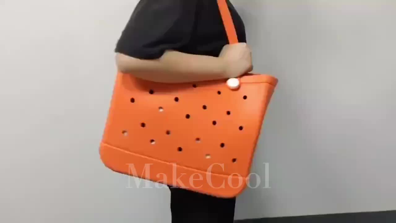 2023 Custom/wholesale Designer Xl Croc Bags Women Summer Waterproof ...