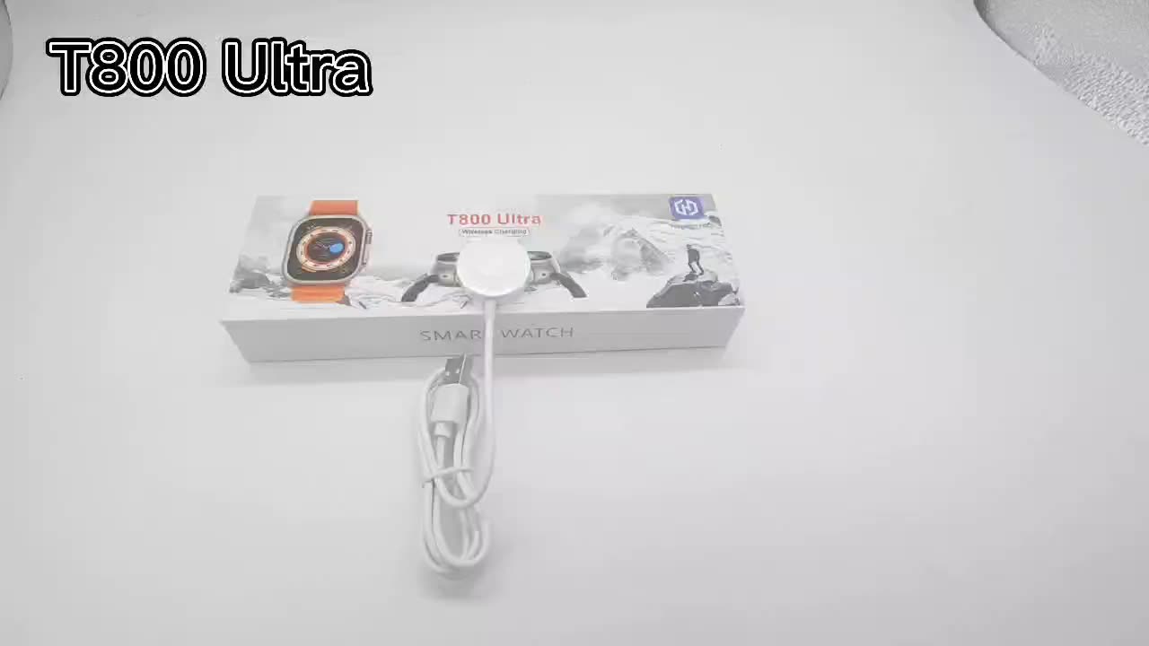 Novo Relógio Inteligente Ultra Série Original 8 T800 Ultra T800ultra De Fitness Rastreador ...