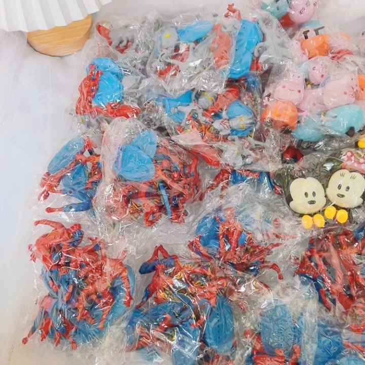 Plastic Pink Pig Family Toy For Children Baby Shower Happy Birthday ...