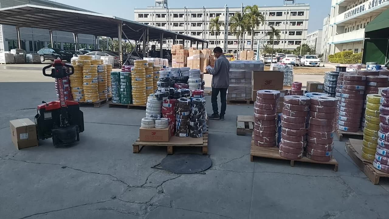 3f Ul1015 Pvc Insulated Flexible Electric Electrical Copper Wire Cable ...