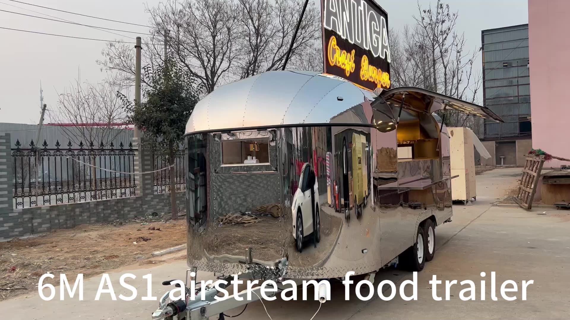 Luxury Mobile Taco Food Trucks Fully Equipped Airstream Food Trailer ...