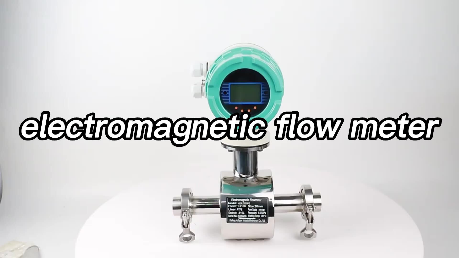 Rs485 Dn50 Ss316l Molasses Intelligent Sanitary Electromagnetic Flow ...