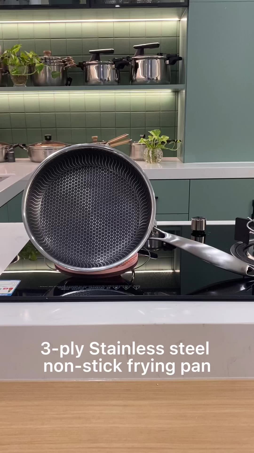 Cookware Manufacturer Wholesale Honeycomb Nonstick Cooking Pan Skillet ...