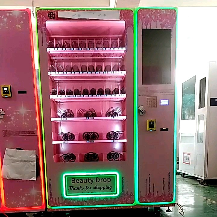 3d Mink Lashes Vending Machine For Hair Wigs Bonnets Kits - Buy Vending ...