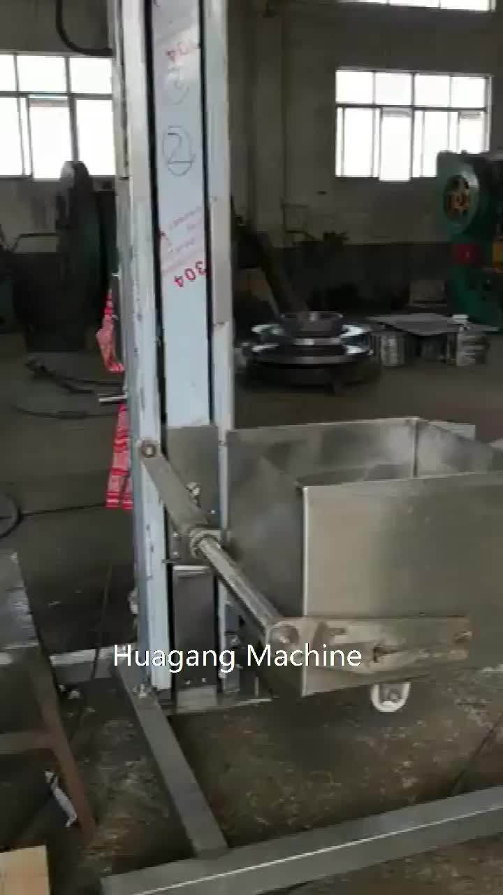 200 Liters Meat Cart Lift Dumpers Raise Buggy Lifter / Meat Bin Dumper ...