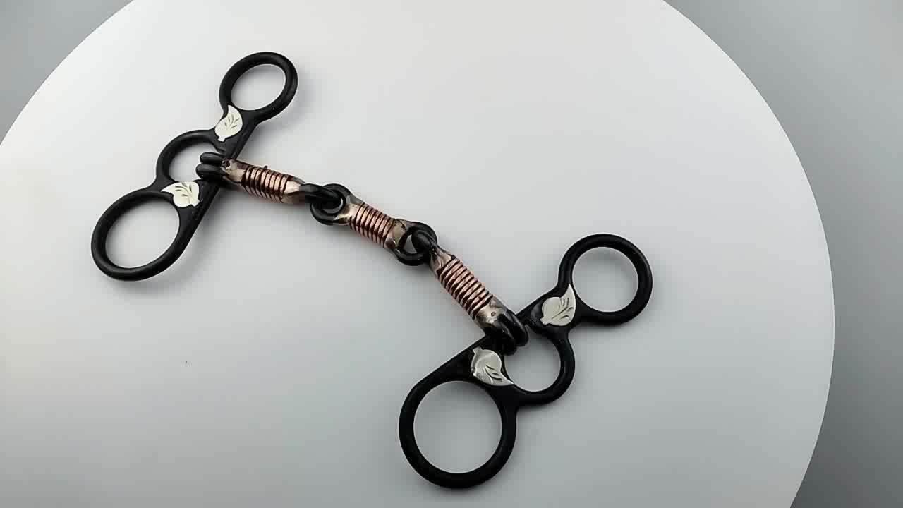 Copper Wire Wrapped Mouth Western Gag Training Bits - Buy Western Horse ...