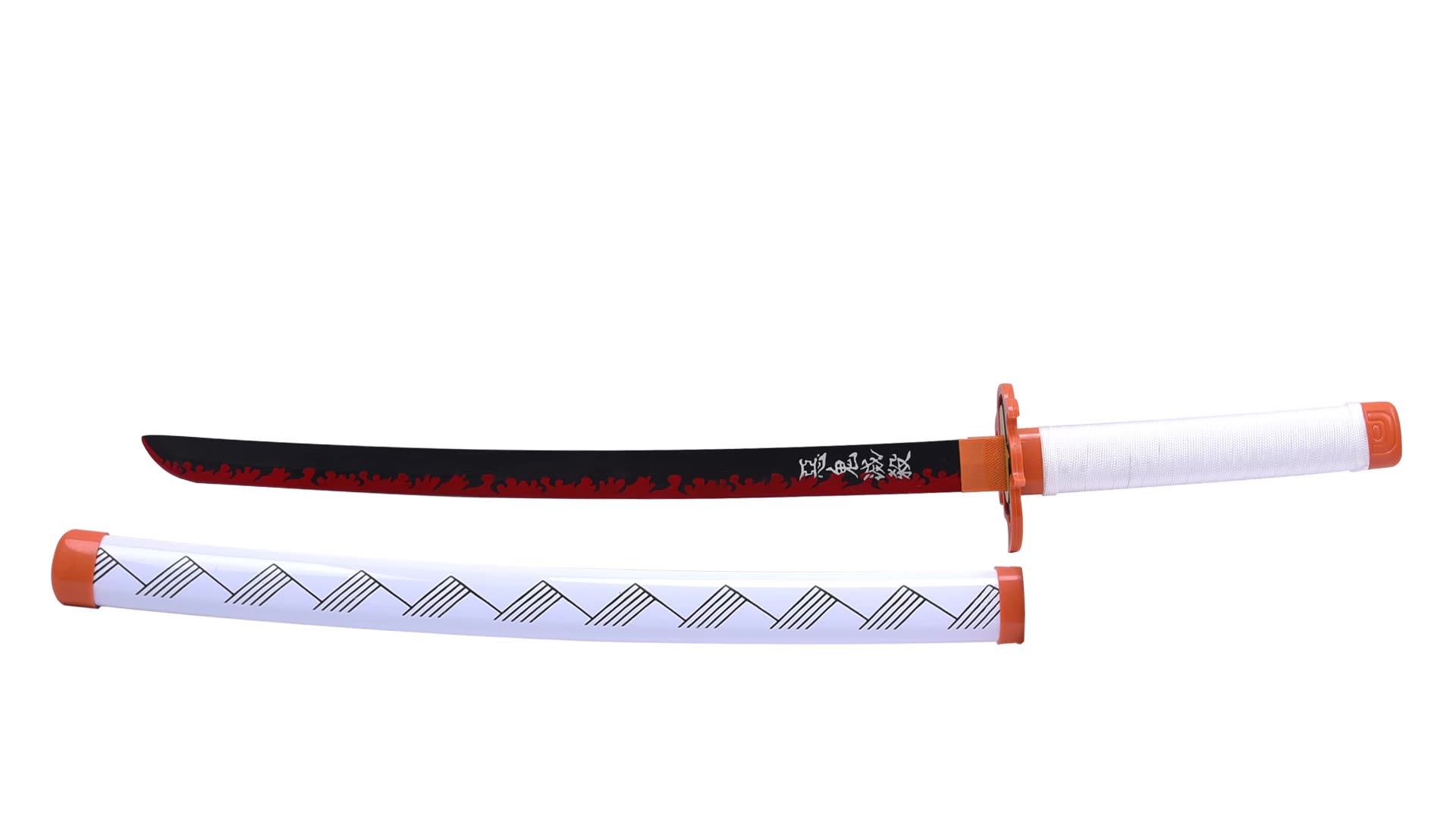 ดาบของเล่นทำจากไม้,ดาบอนิเมะ Demon Slayer Rengoku Kyoujurou - Buy อะนิเ ...