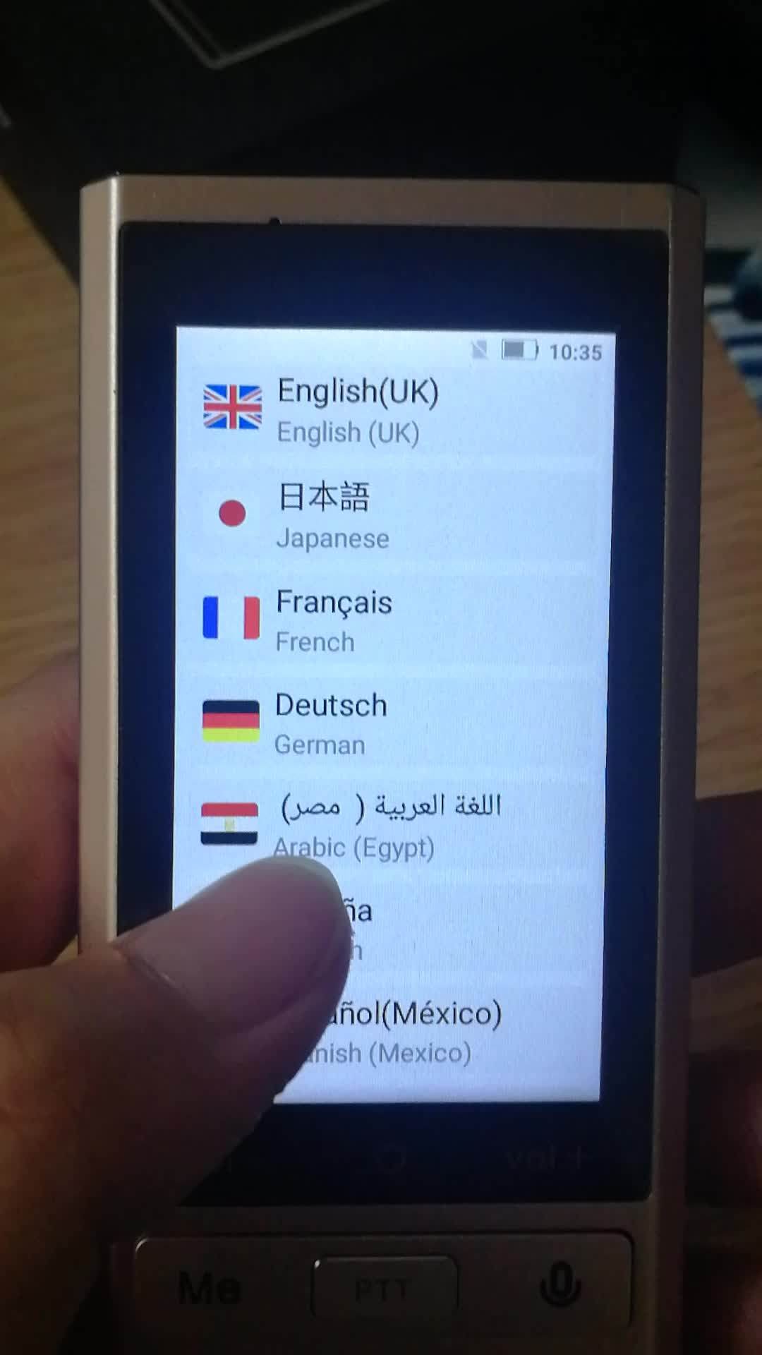 Professional 108 Language Portable Voice Translator Translate Machine ...