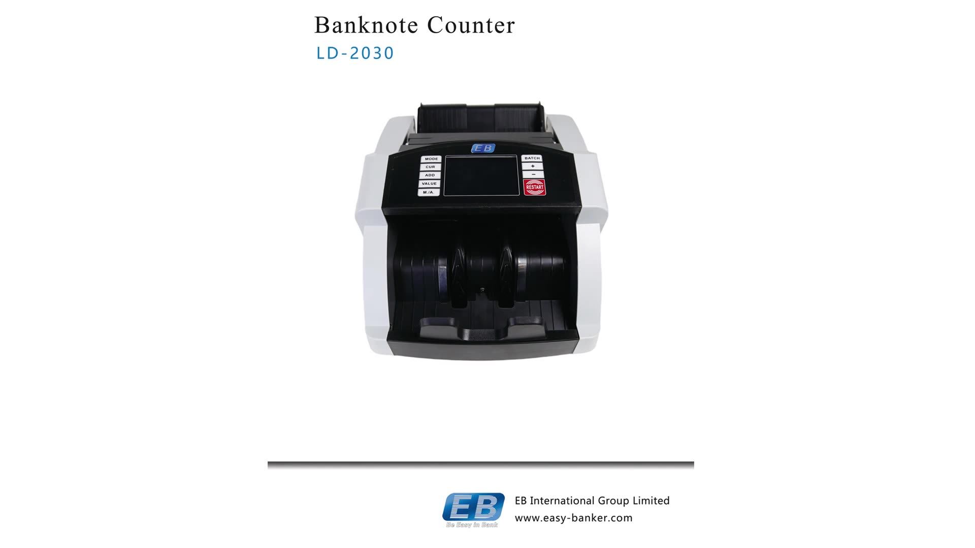 Ld-2030 Uv/mg Money Detector Banknote Money Counter Note Counting ...