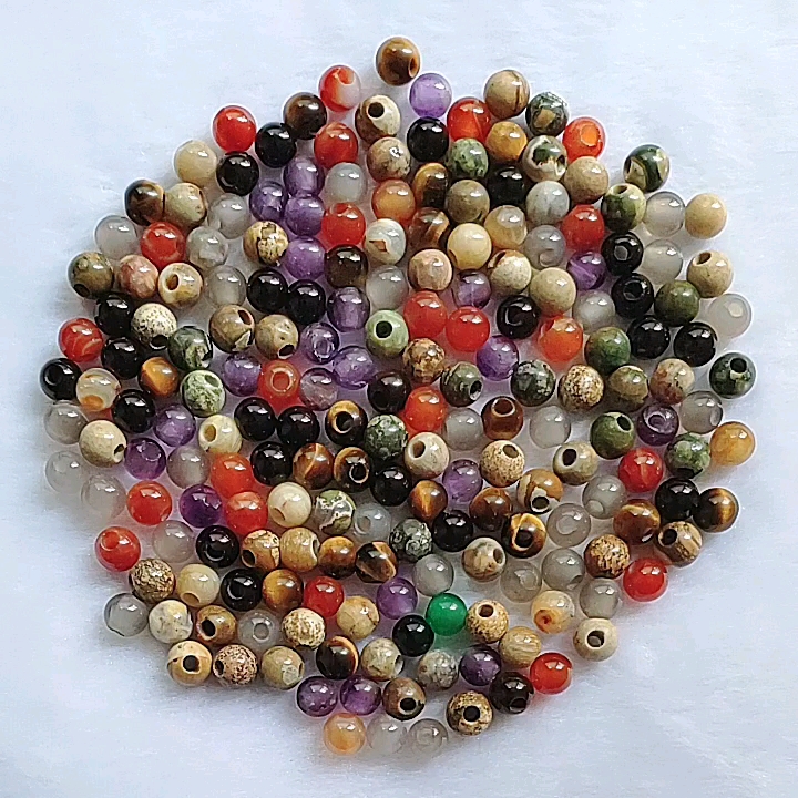 Wholesale Large Hole Gemstone Beads In Bulk Natural Stone Beads For ...