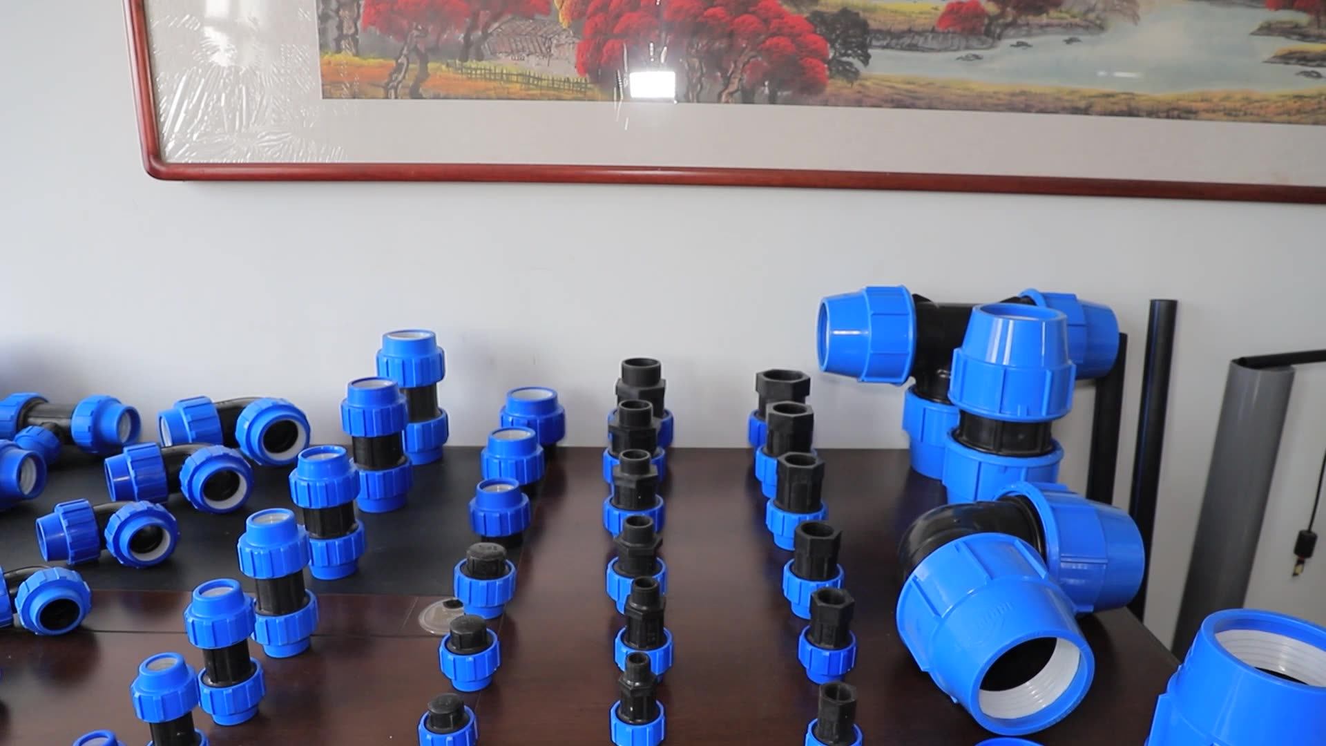 Watering Drip System Compression Fittings Drip Pipe Irrigation - Buy ...