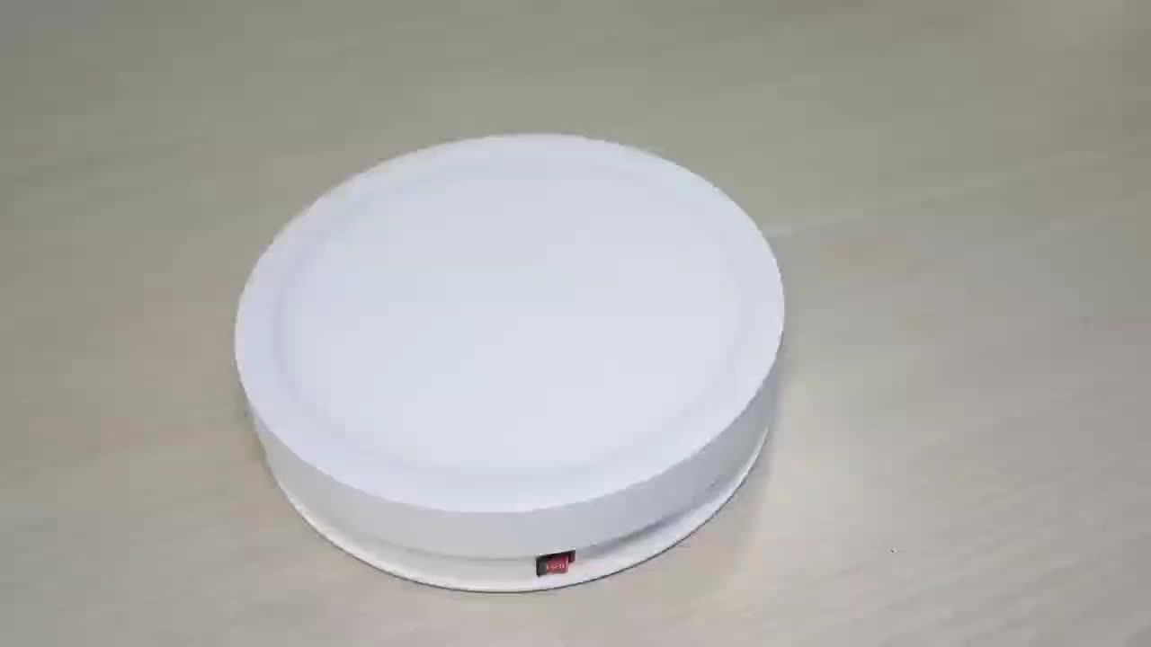 360 Full Light Electric Rotating Display Turntable With Remote Control ...