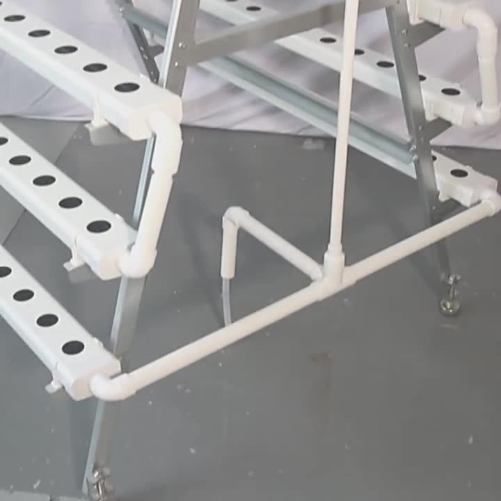 Hydroponic Hidroponia Nft Pvc Growing Pipe Nft For Rack Nft A-frame Kit ...