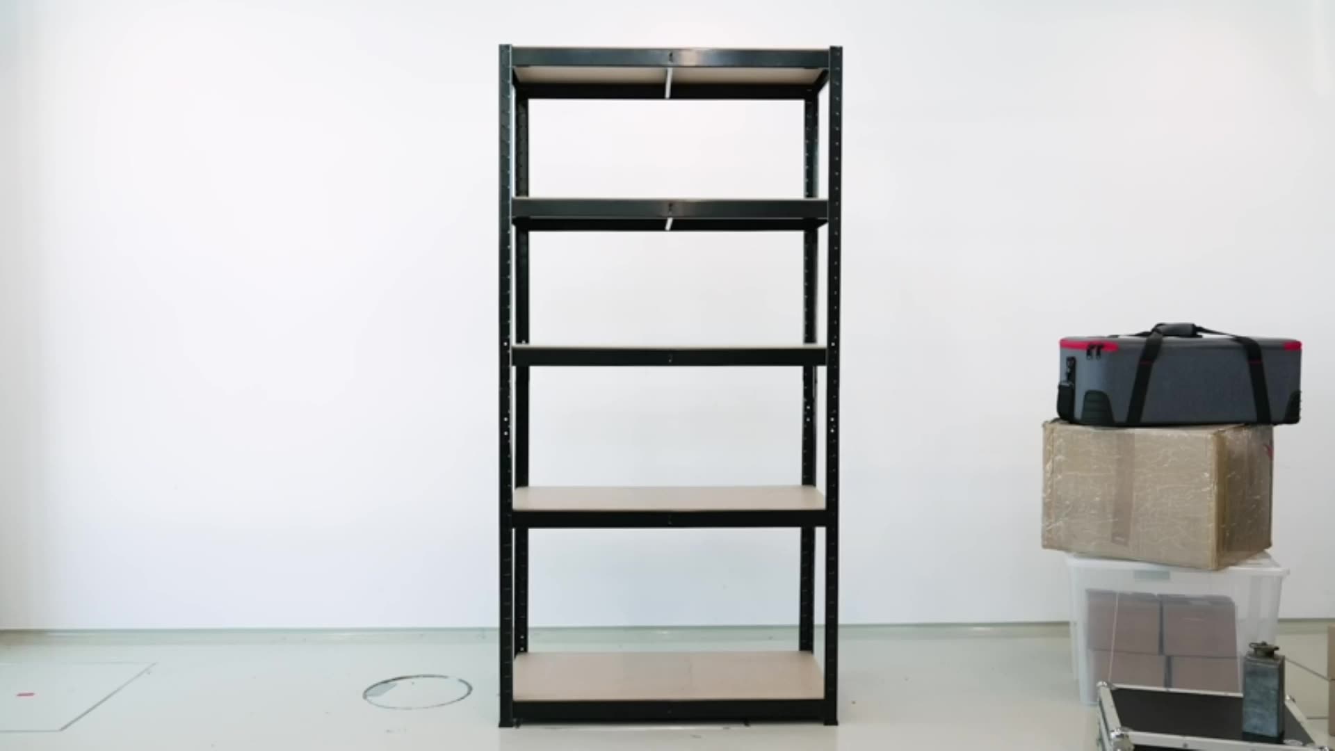 Boltless Storage Racking Garage Shelving Custom Slot Boltless Rack Anti ...