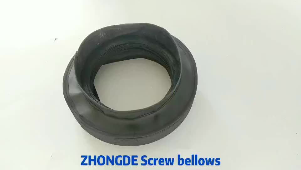 Round Fabric Sewn Bellows Cover For Ball Screw - Buy Custom-made Screw ...