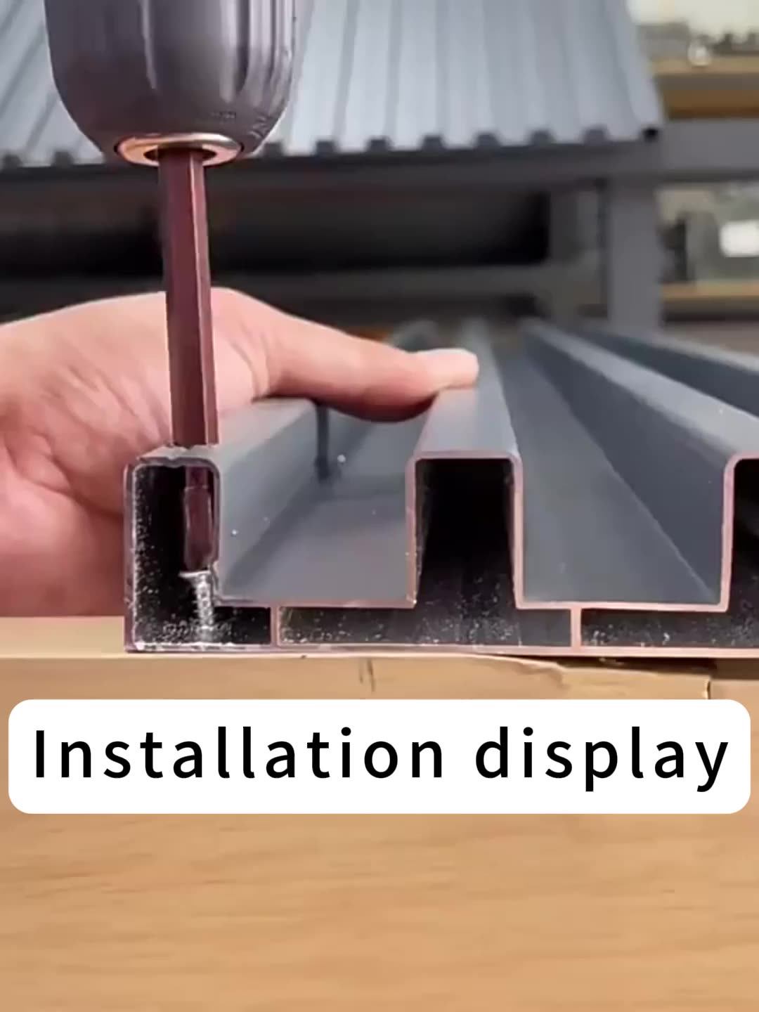 Insulated Waterproof Aluminum Fluted Roof Patio Aluminum Roofing ...