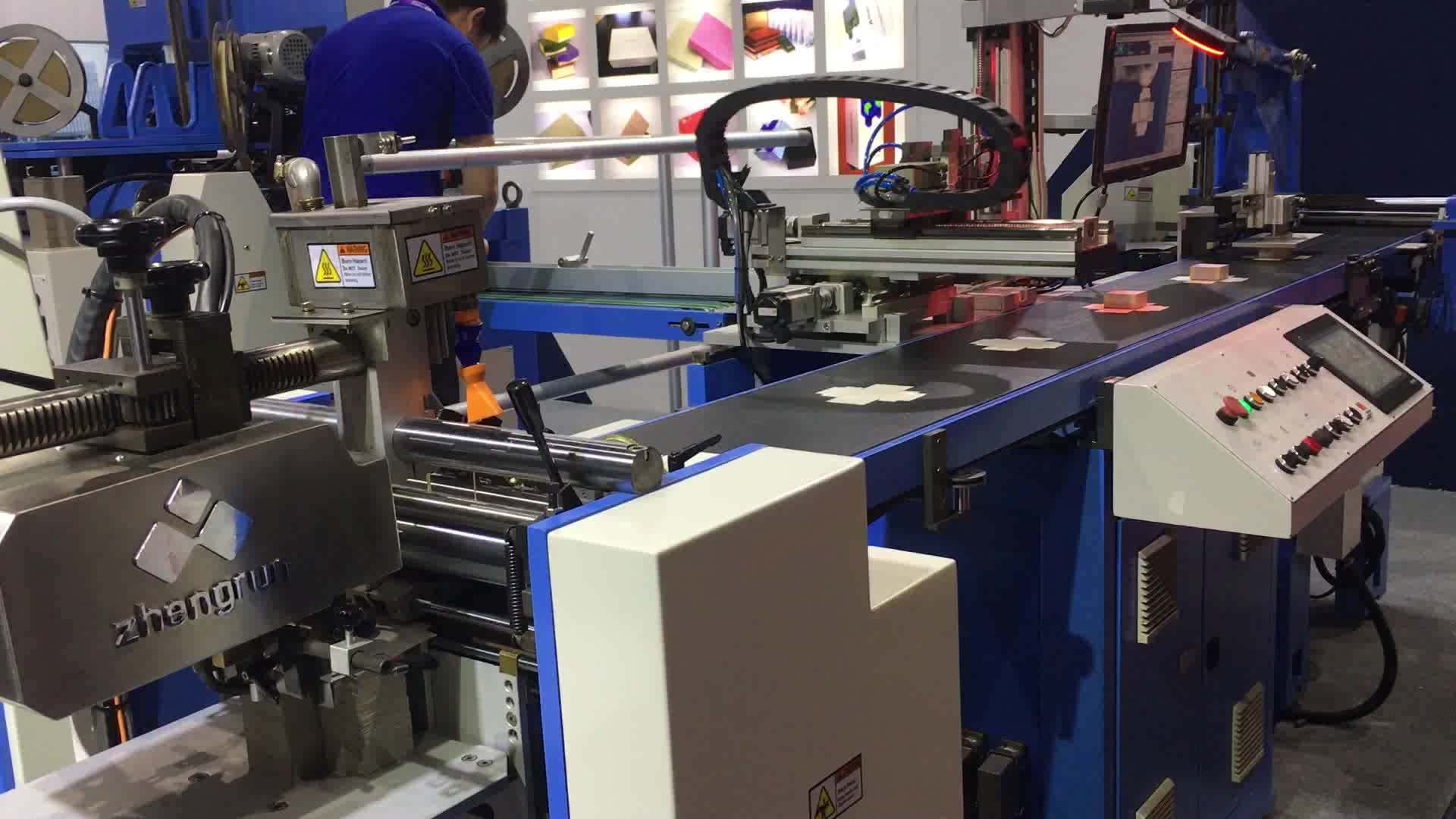 Zhengrun Rb240 Automatic Rigid Packaging Box Making Machine For Tiny ...