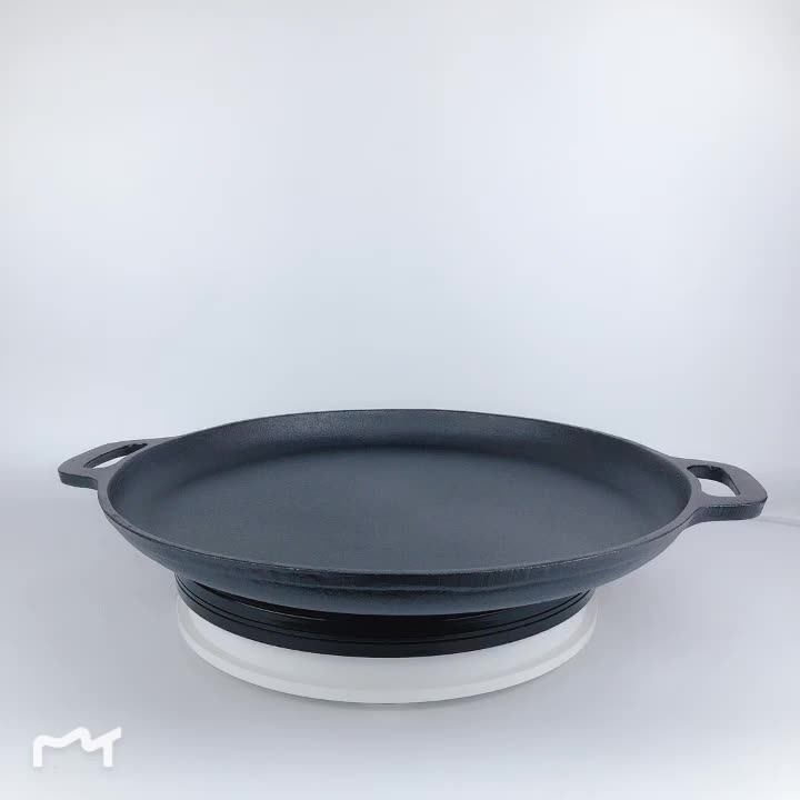 Classic 20 Inch Big Cast Iron Skillet Pizza Pan - Buy Cast Iron Pizza ...