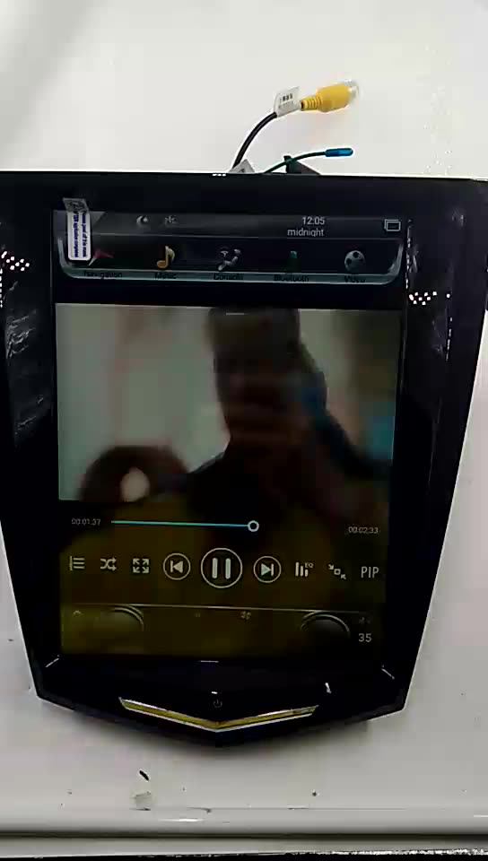 Asvegen Tesla Style Android Car Dvd Radio Player For Cadillac Ats Srx ...