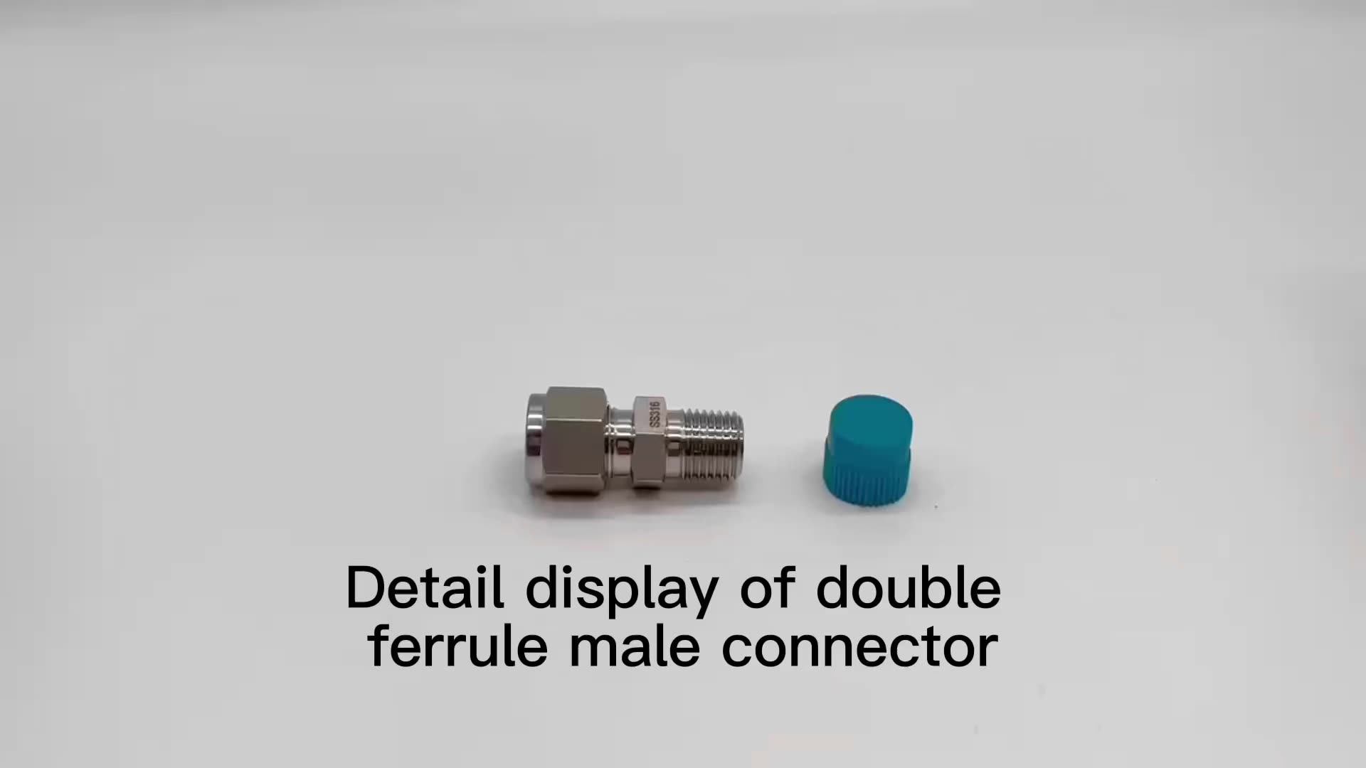 Swagelok Type Ss316l Compression Male Connector 1'' Npt X 3/4'' Tube Od ...