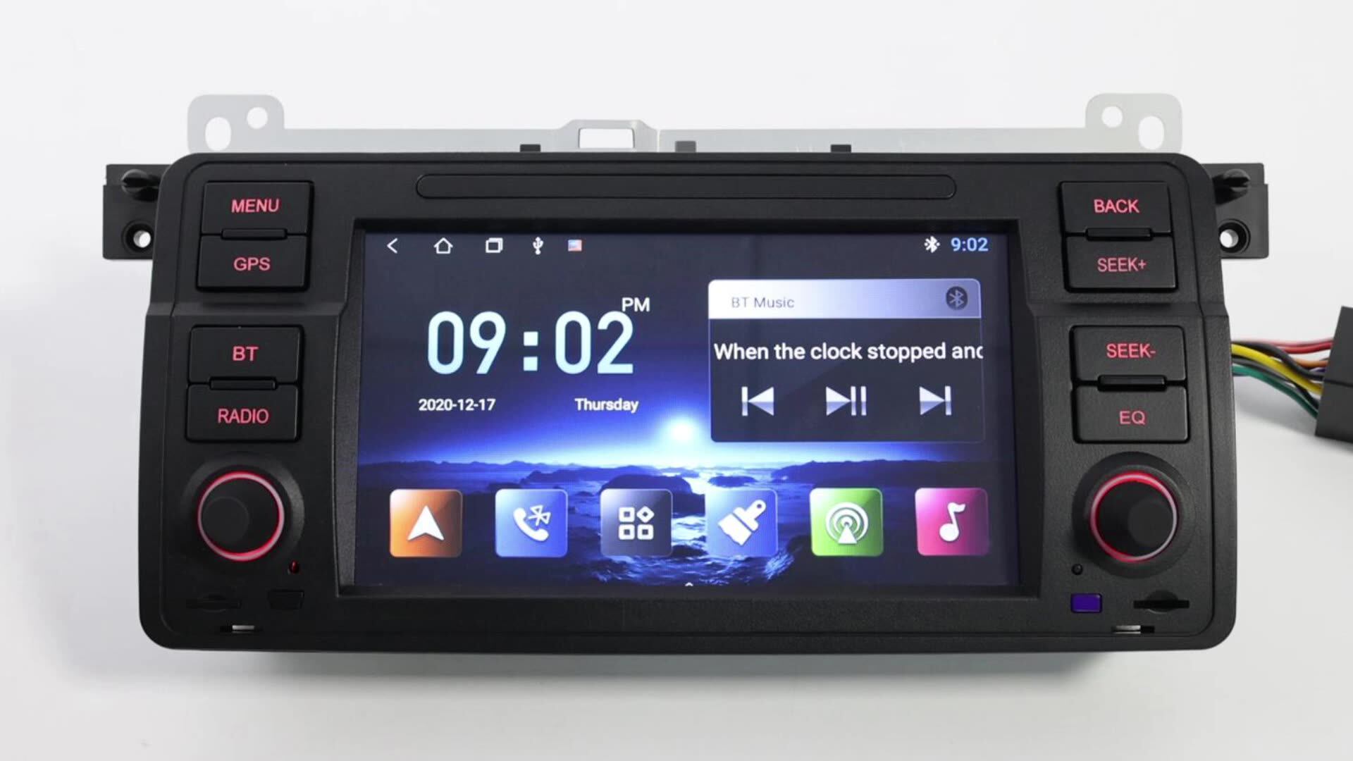 2 Din Android 10.0 7inch Autoradio 2 Din Bmw E46 With Mirror Link Multimedia Car Dvd Player For ...