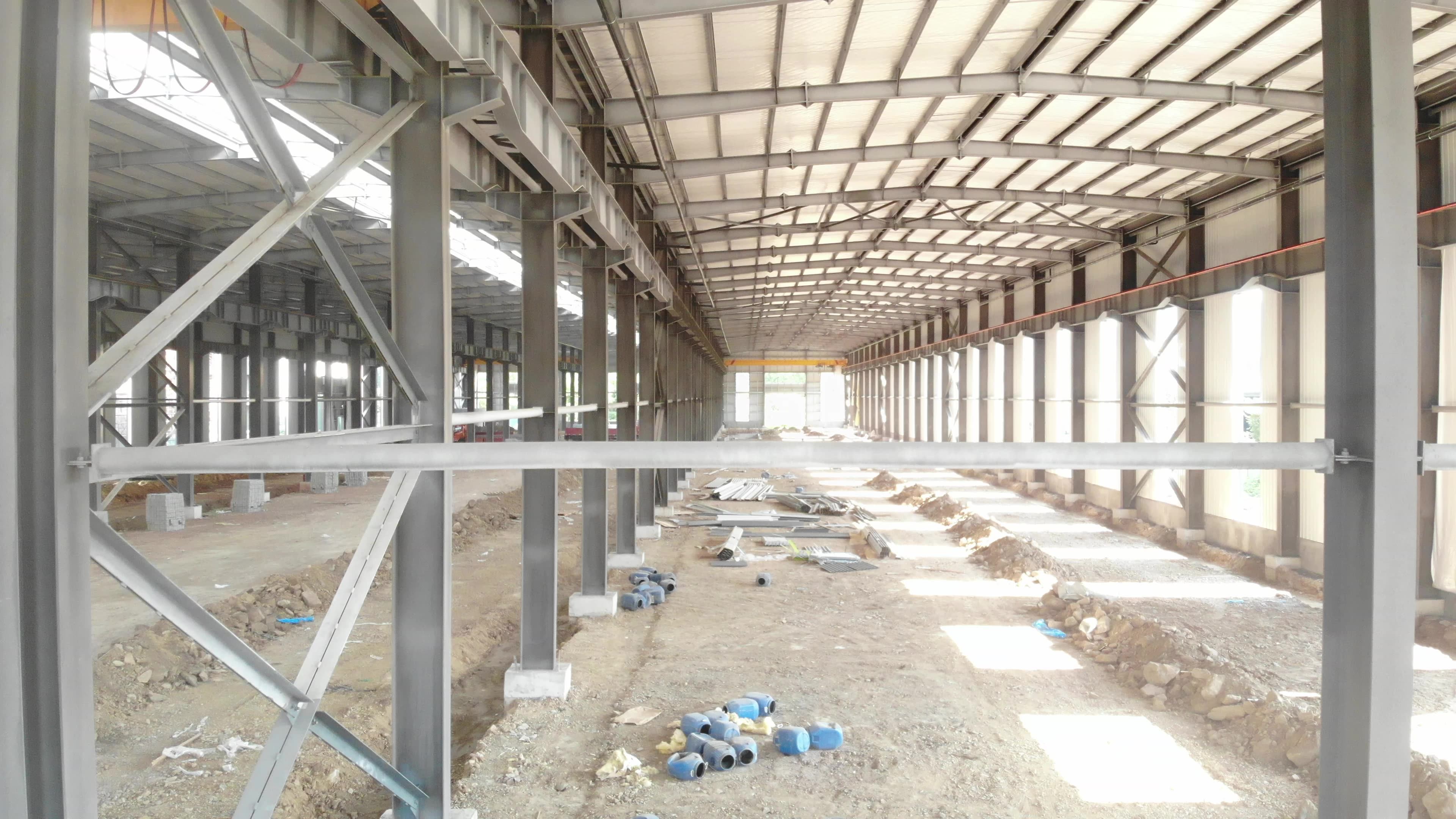 Yinong China Steel Structure Chicken House Broiler House Farm Shed ...