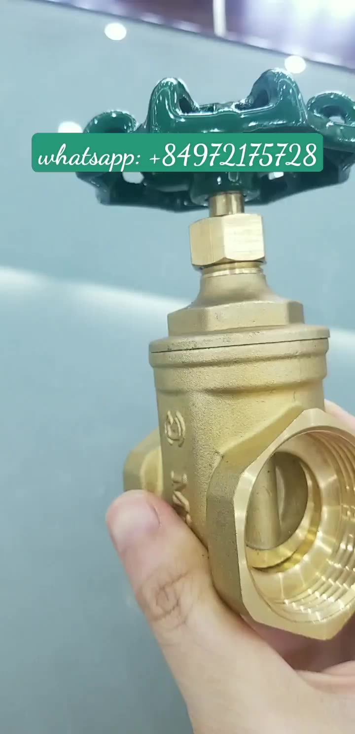 Miha Brand Brass Gate Valve Npt Bs Thread Valve 1/2"-4",Oem - High ...