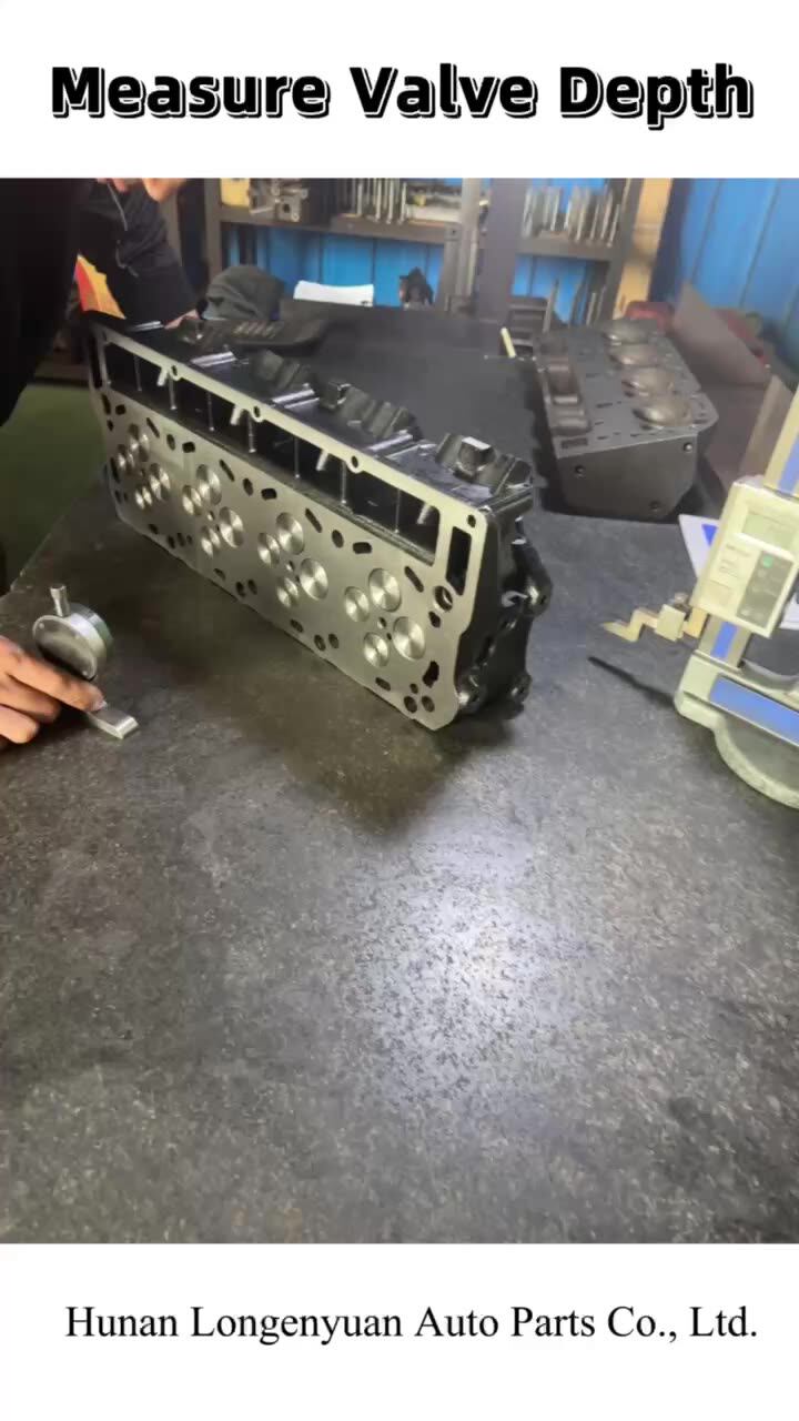 Auto Engine Systems Diesel 4d56 Complete Cylinder Head For Hyundai H100 ...