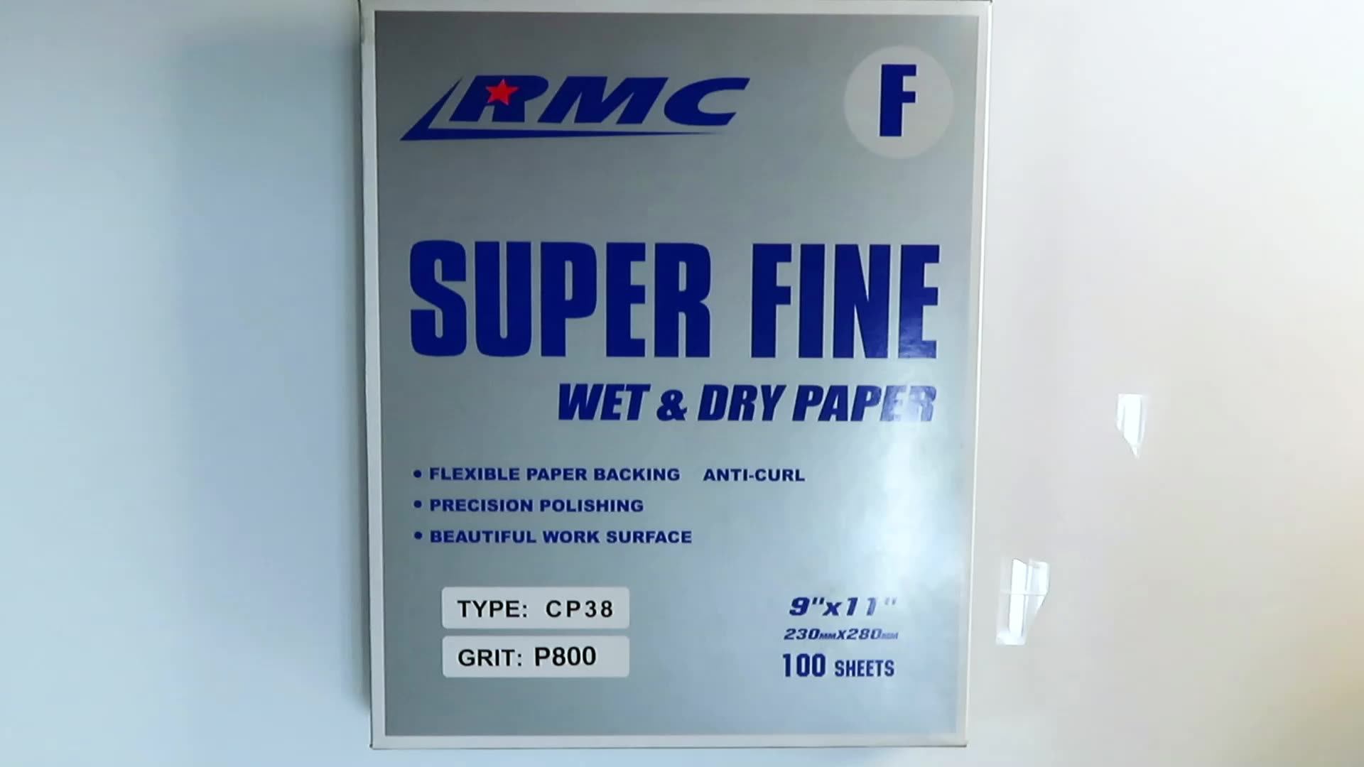 9''x11'' Japan Sandpaper Rmc Cp38 Sanding Sheets 1200 Grit Wet ...