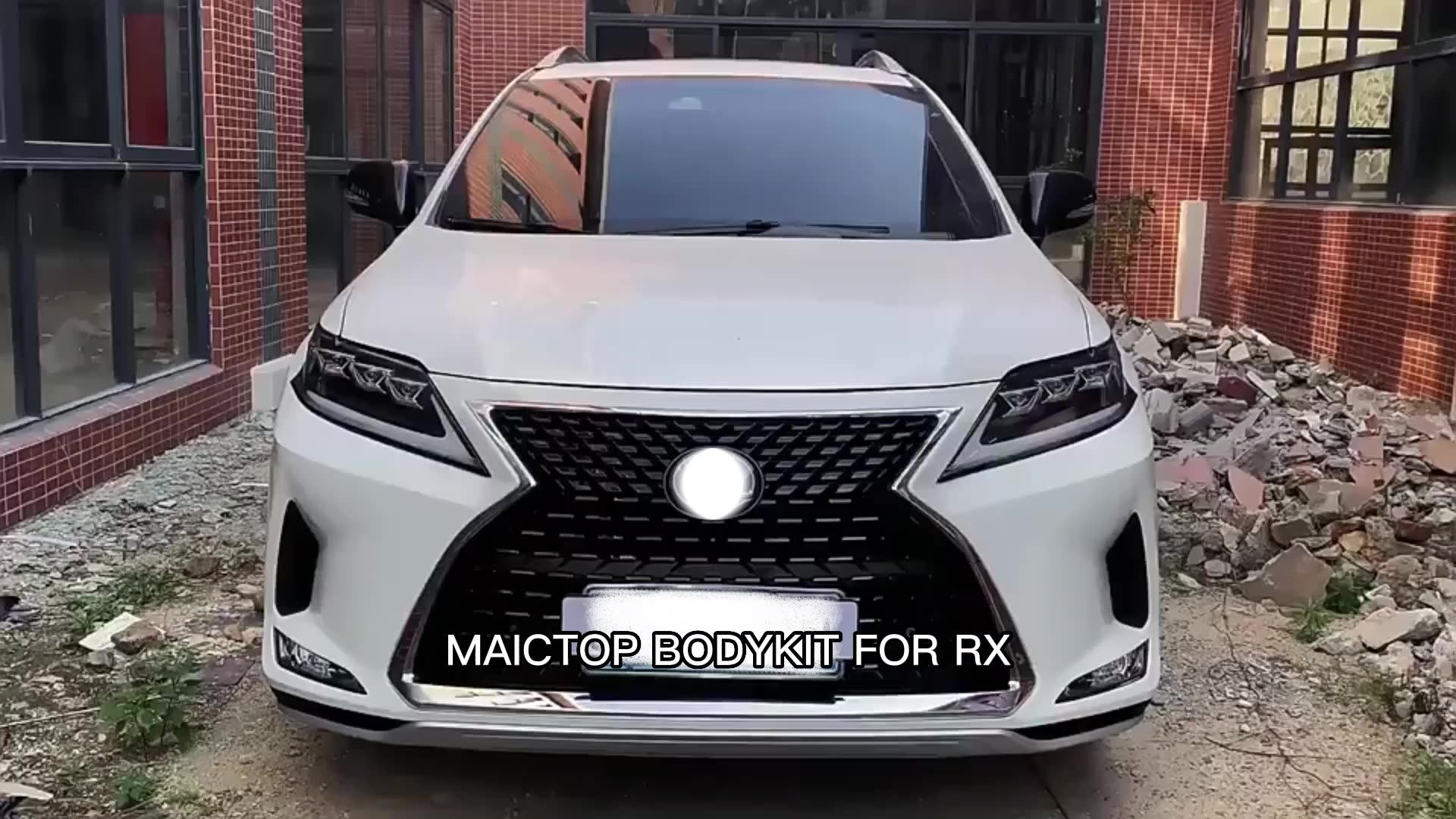 Maictop Car Accessories Conversion Front Bumper Grille Headlight For Rx ...