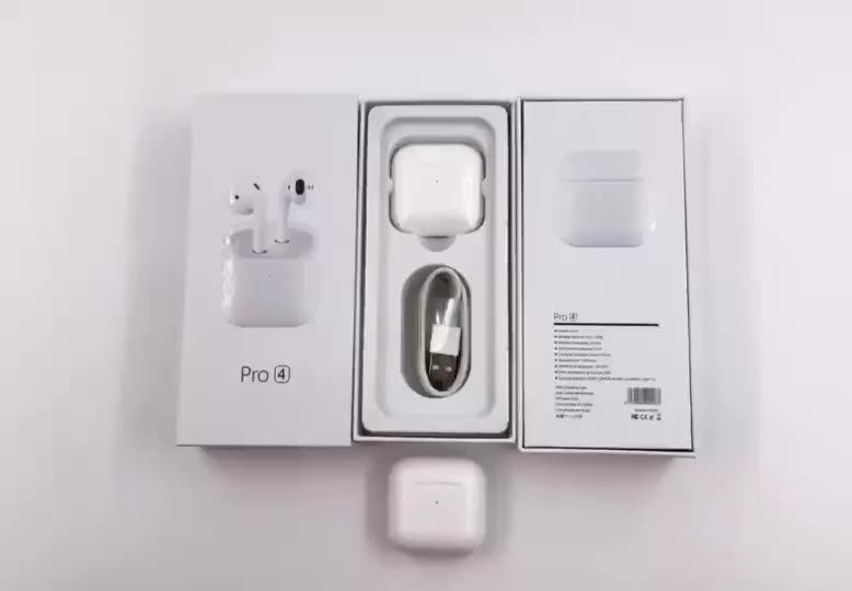 Portable Bt 5.0 Air Pro 4 Pro4 Mini Tws Wireless Earphone Ap4 Air4 ...