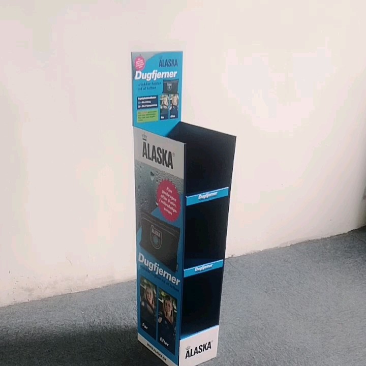 Nieuwe Ontwerp Kartonnen Vloerstandaard Displays/ Display Rack Voor Tas ...