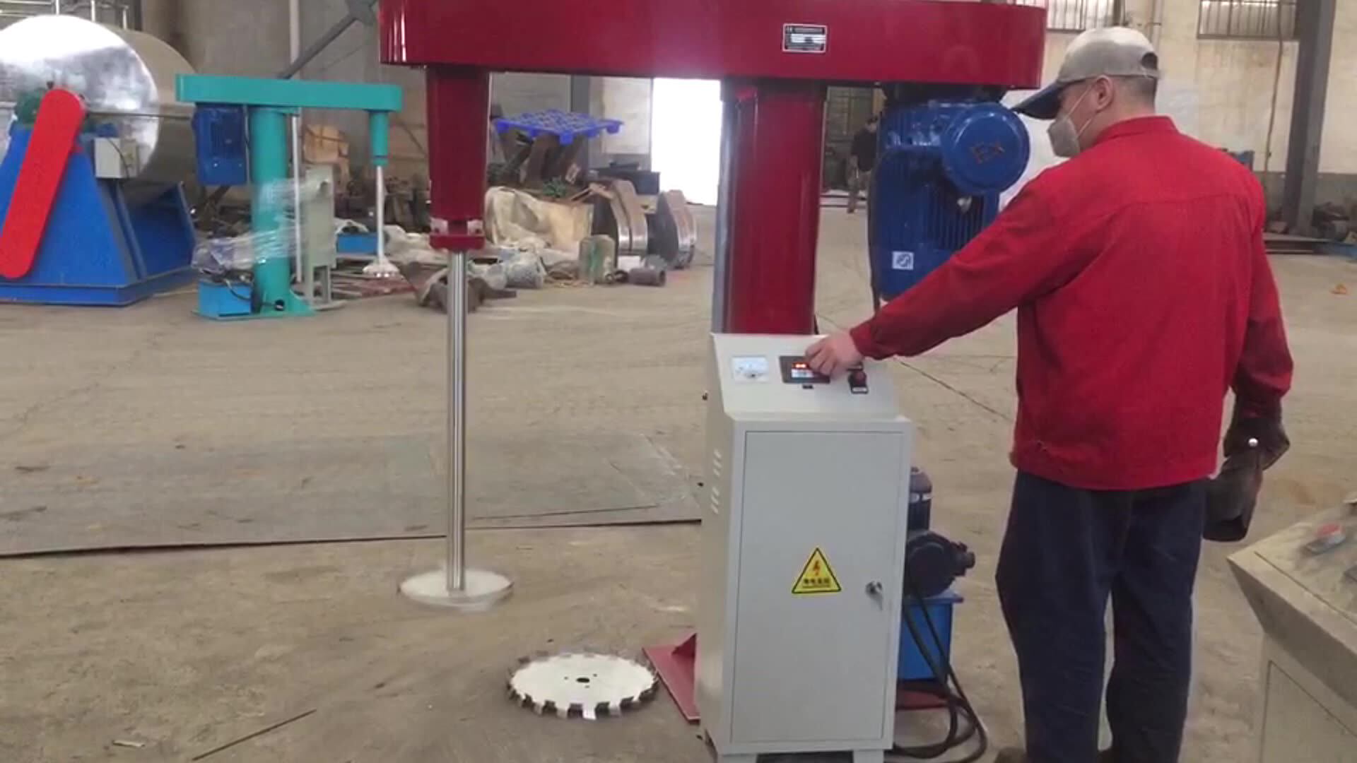 Vacuum Emulsifier High Shear Homogenizer Mixer High Speed Dispersing ...