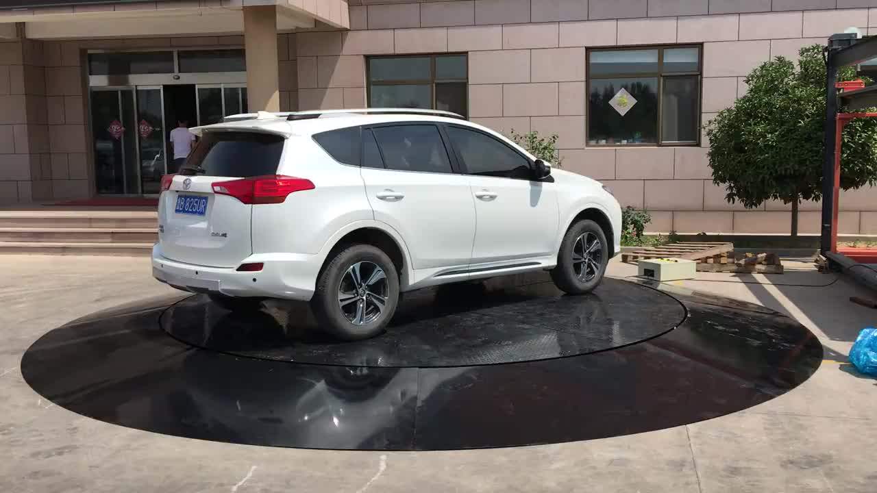 Circular Car Parking System Garage Car Turning Plate Car Parking ...