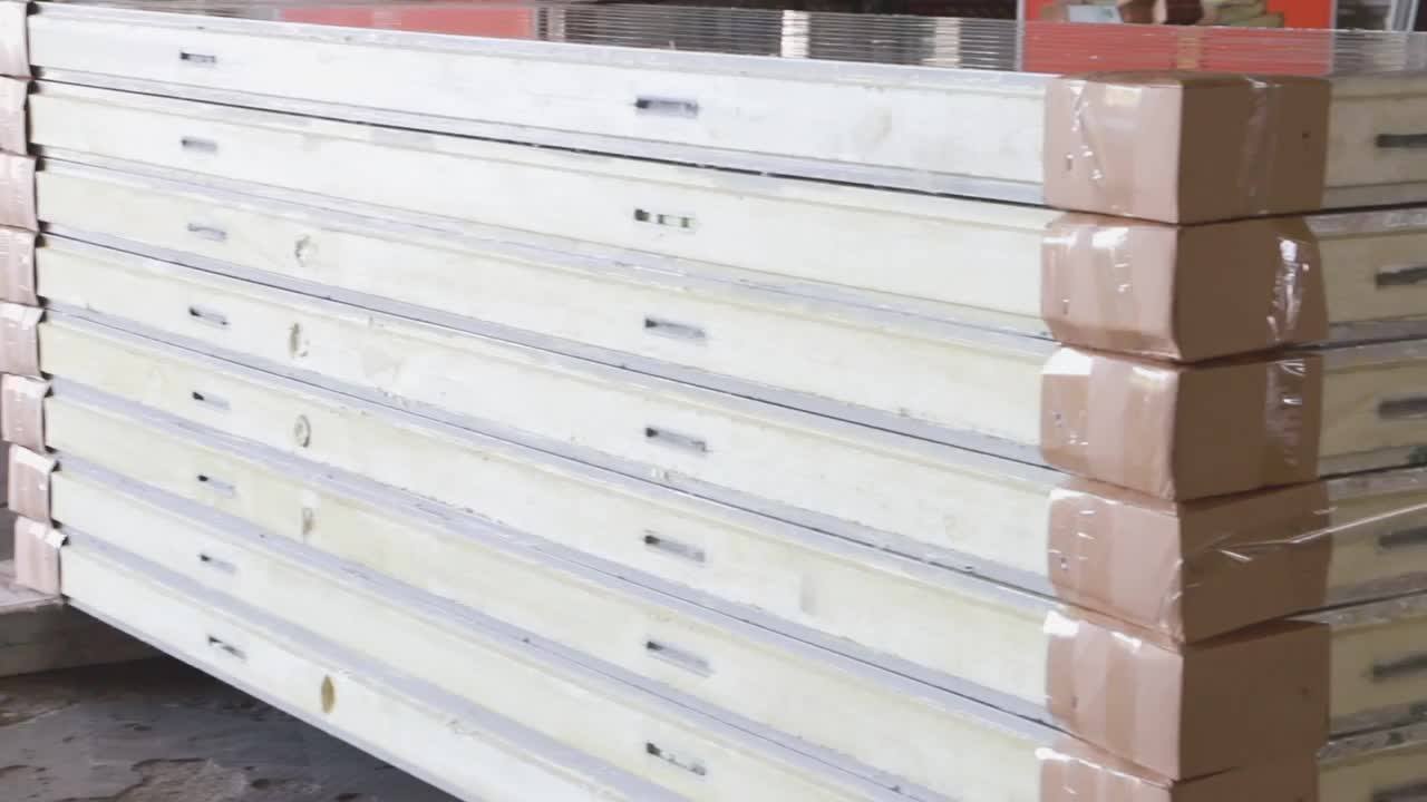 75mm Camlock Insulated Walk In Cooler Cool Cold Storage Room Panel ...